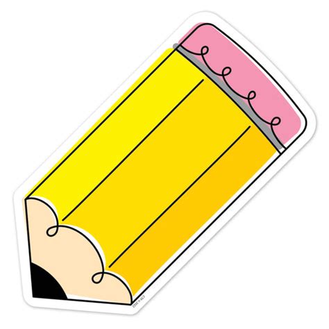 Doodle Pencil 6 Designer Cut Outs Creative Teaching Press