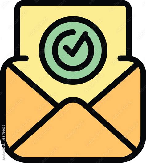 Mailbox Icon Vector Flat