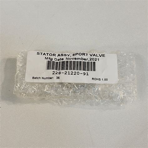 Shimadzu 228 21220 91 6 Port Valve Stator Assembly For Sil 10aaf Fcv