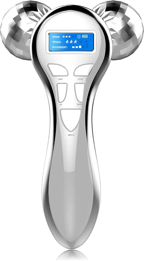 Buy Microcurrent Face Massager Roller 4d Facial Massager Beauty Skin
