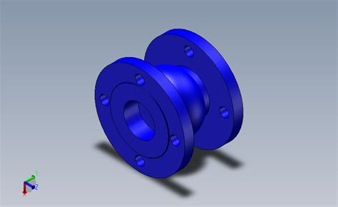 H41x消声止回阀[h41x消声止回阀1dn65] Solidworks 2018 模型图纸下载 懒石网