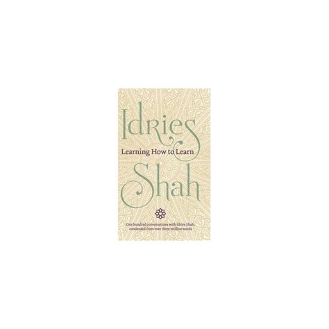 Learning How To Learn Idries Shah