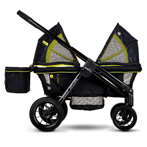 Evenflo Pivot Xplore All Terrain Stroller Wagon Black