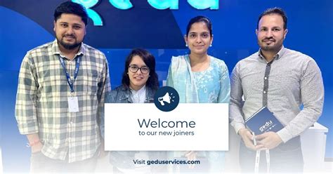Gedu Services On Linkedin Geduservices Teamgrowth Newjoiners