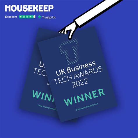 Housekeep And Avin Rabheru Mbe Win At The Uk Business Tech Awards 2022