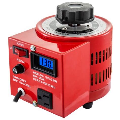 500va Variable Transformer With Digital Display Lcd 110v Power Supply 0