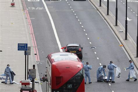 London Bridge Terror Attack Pictures Emergency Services Mount
