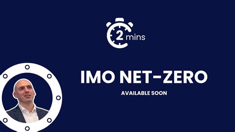 Imo Net Zero Framework — Sustainable Ships