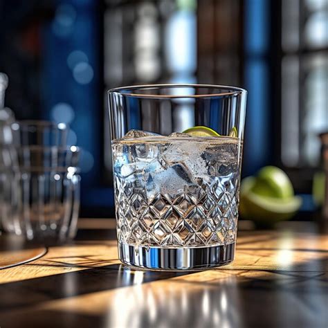 Premium Ai Image Glass Of Water Generative Ai