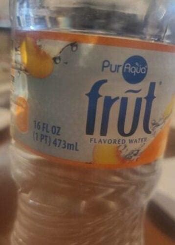 Puraqua 4 Flavor Purified Water Beverage 240 Ml Nutrition