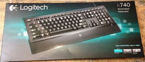 Logitech K740 Illuminated Usb Keyboard 920 000914 New In Box