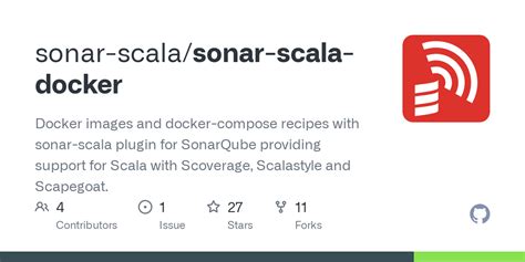 Github Sonar Scalasonar Scala Docker Docker Images And Docker