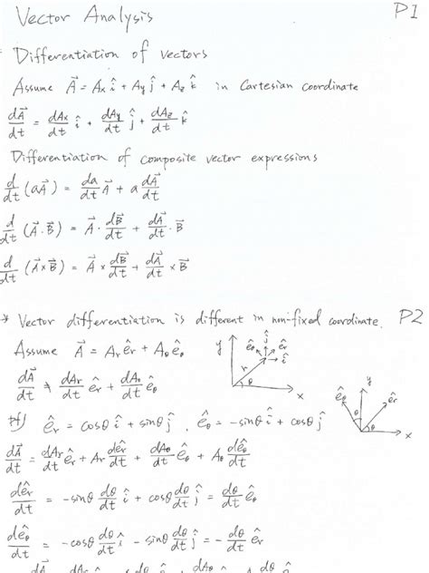 Vector Analysis Pdf