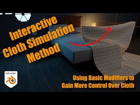 😘Interactive Cloth Simulation in Blender! : r/3DArt_Tutorial