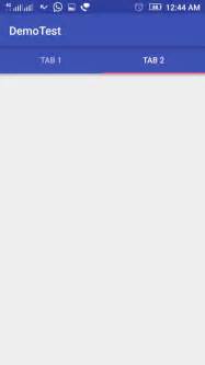 Android Send Data To Second Tab On Click Buttonwhich Is On First Tab