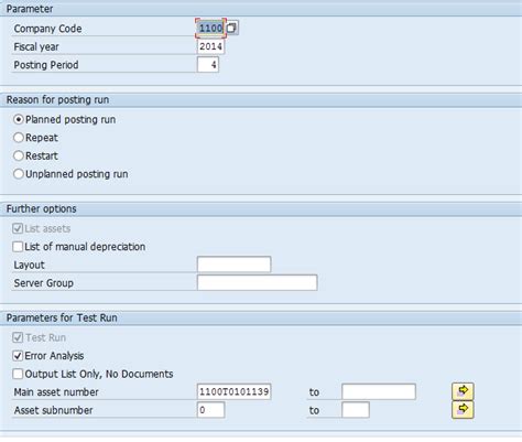 Solved Posting Depreciation For The Previous Months Sap Community