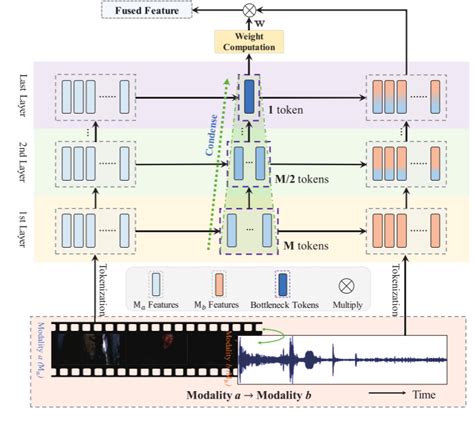 Multi Scale Bottleneck Transformer For Weakly Supervised Multimodal