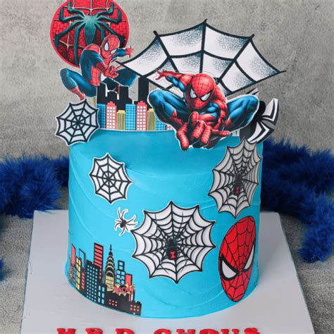 Spiderman 012 Cake Good For Superhero Themed Celebrations