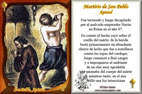 Cómo Murió Pablo el Apóstol