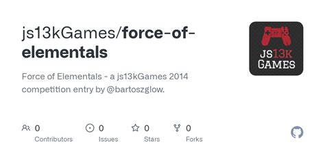 Github Js Kgames Force Of Elementals Force Of Elementals A