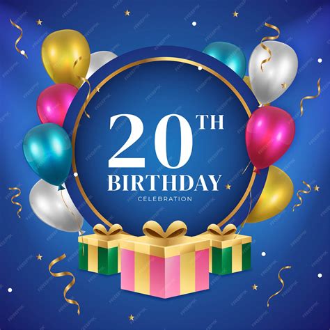 Happy 20th Birthday Images