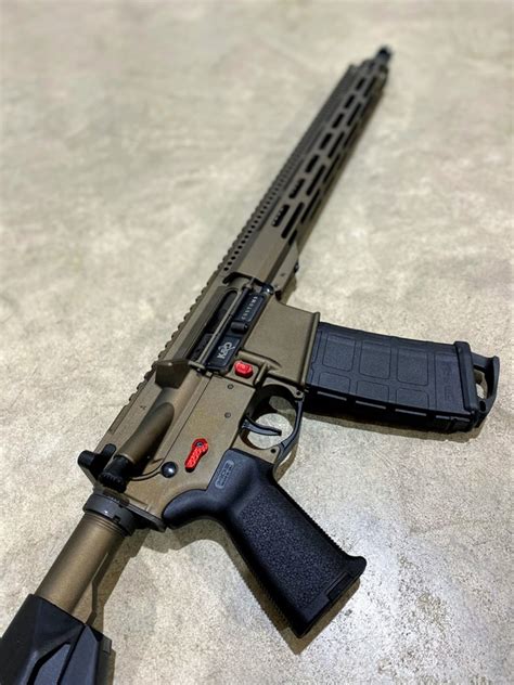 Ar Cerakoted Using Midnight Bronze Cerakote