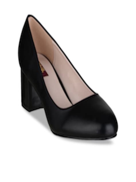 Buy Shuz Touch Women Black Solid Pumps Heels For Women 8812767 Myntra