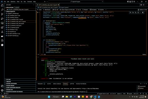 Api Interface Issue Ropenai