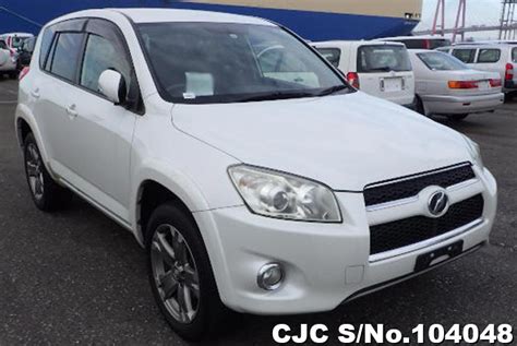 2011 Toyota Rav4 Pearl For Sale Stock No 104048 Japanese Used Cars