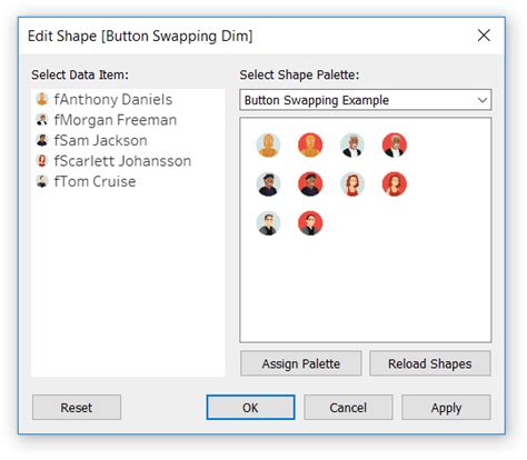 How To Do “button Swapping” In Tableau Playfair