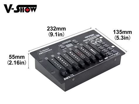 Mini Dmx Controller 72 Channel Dmx Controller For Battery Lighting Or More Rgb Led Lamp Buy