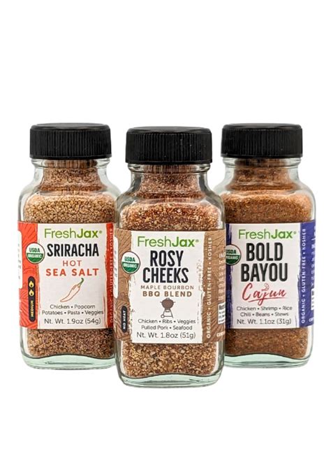Amazon FreshJax Beef Seasoning Gift Set Pack Of 3 Organic Spice