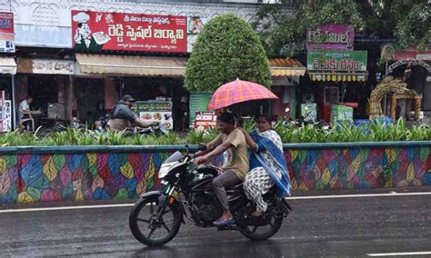 Normal Life Hit As Heavy Rain Lashes East Godavari Dist