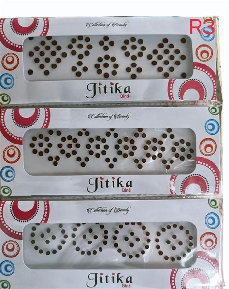 Maroon Party Wear Velvet Plain Round Bindi At ₹ 52dozen Fancy Bindis