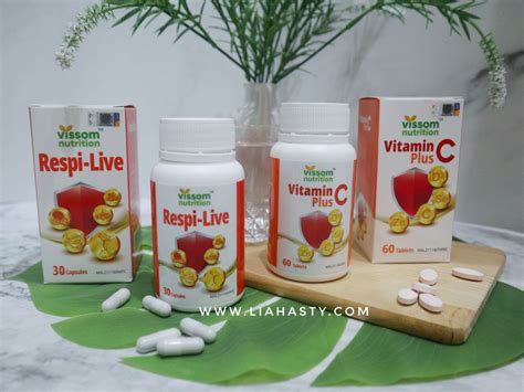 Produk Penjagaan Kesihatan Respi Live And Vitamin C Plus Dari Vissom