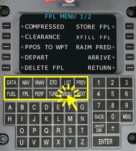 UNS 1 FMS Programming Aerofly FS