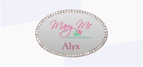 4 Businesses That Benefit From Bling Name Tags Name Tag Pros