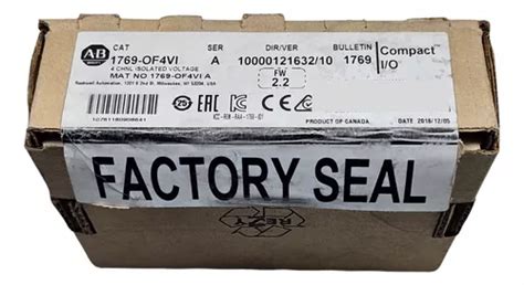 Allen Bradley 1769 Of4vi Modulo Analogico Envío Gratis