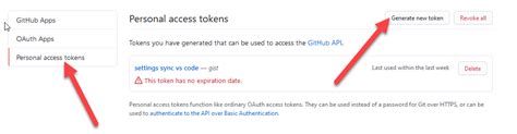 Update Expired Token · Issue 1313 · Shanalikhancode Settings Sync