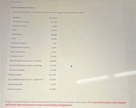 View Policies Current Attempt In Progress These Items Chegg