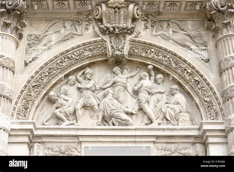 Le Martyre De Saint Etienne Paris Stock Photo Alamy
