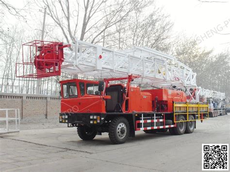 50t Workover Rig Double Drum 250hp