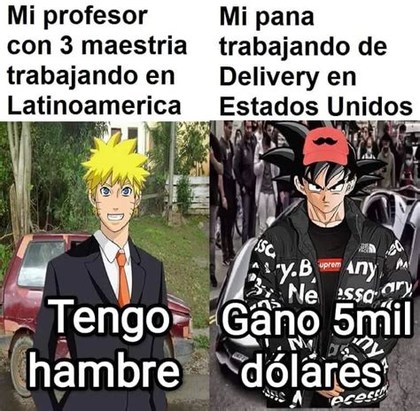 Mi Profesor Con 3 Maestría Trabajando En Latinoamérica Tengo Hambre