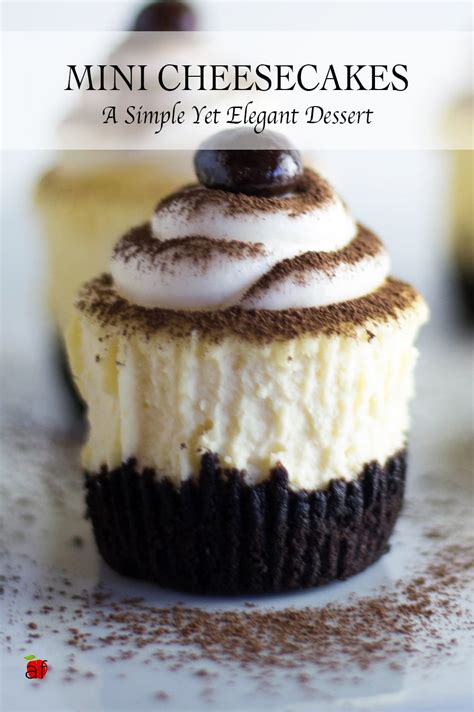 Mini Cheesecakes Artzy Foodie