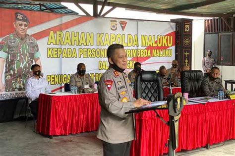 Kapolda Minta Brimob Maluku Tingkatkan Ketaqwaan Siwalima