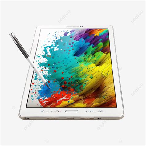 Tablet Computer White Case Tablet White Shell Computer PNG