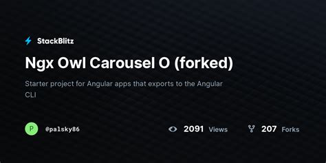 Ngx Owl Carousel O Forked Stackblitz