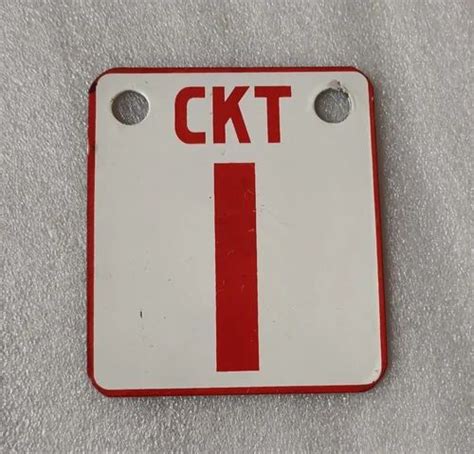 Square Whitebase Circuit Plate Number Dimension 50 X 50 Mm At Rs