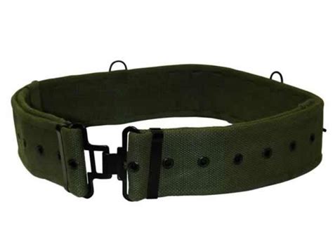 58 Pattern Belt 58 Patt Belt Olive Green Webbing Belt 58 Pat