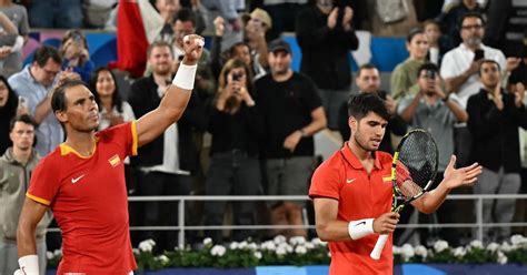 별들의 조합 나달‧알카라스 테니스 남자복식 1회전 승리 [올림픽]